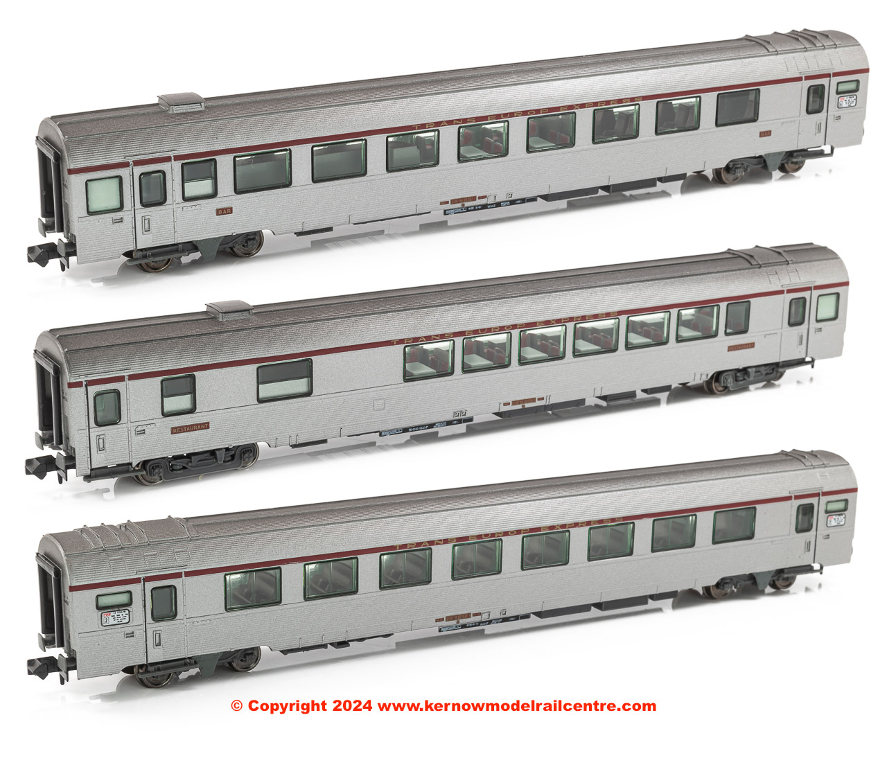 HN4440 Arnold SNCF 3 Coach Pack TEE "Cisalpin" Milan – Paris