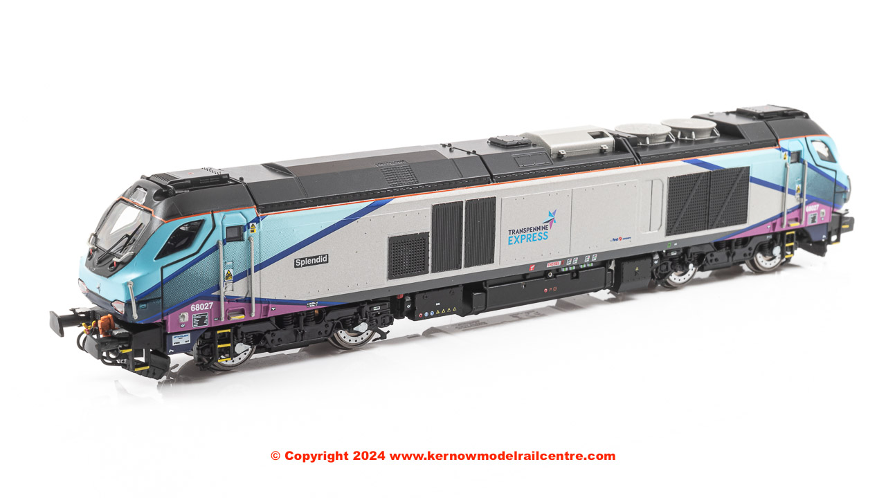 2D-022-014 Dapol Class 68 Diesel Loco - 68 027 Splendid TPE