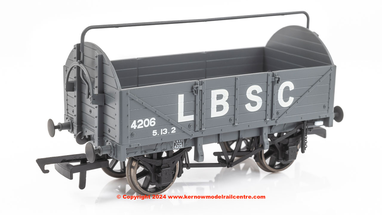 SB009B LBSC Diagram 1369 5 plank open wagon LBSC Grey