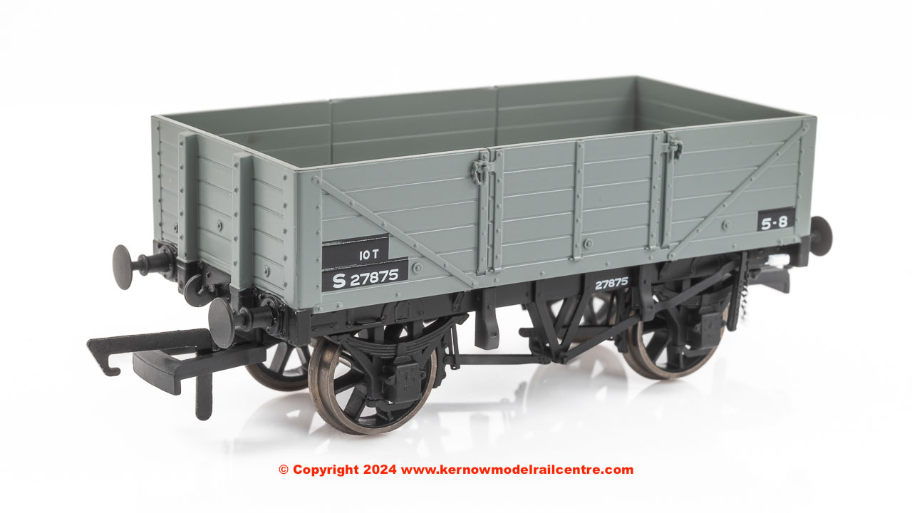 SB009L SR Diagram 1364 5 plank open wagon BR Grey IoW