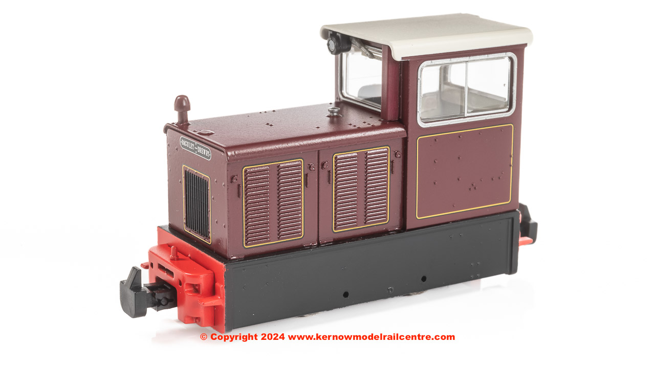 392-027 Bachmann Baguley-Drewry 70hp Diesel Lined Crimson