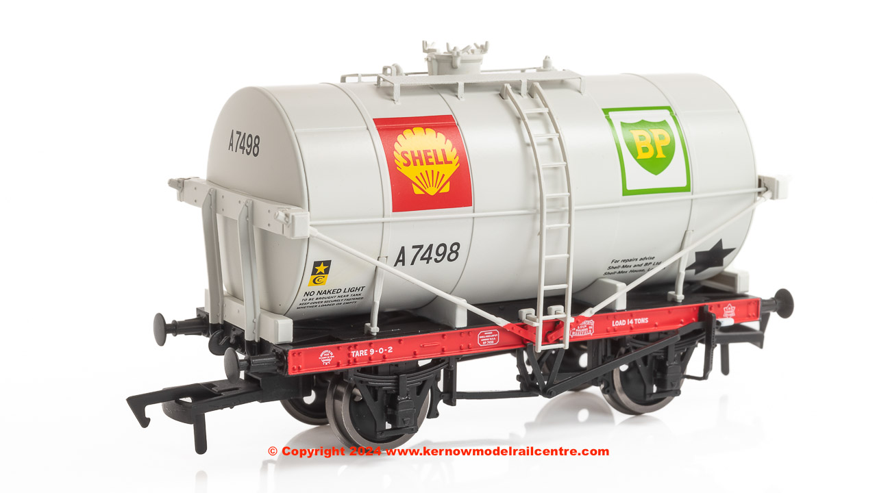 4F-058-002 Dapol 14 Ton Tank Wagon Class A - A7498 - Shell BP