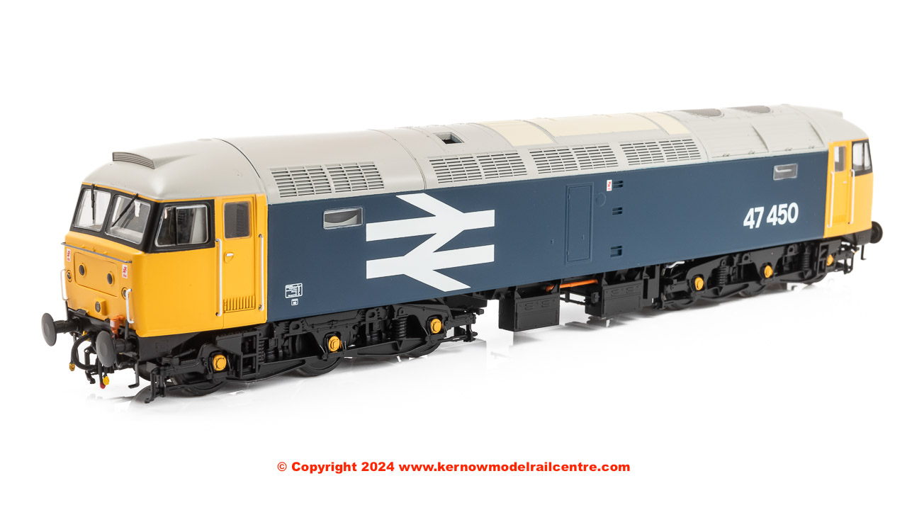4721 WSL Heljan Class 47/4 Diesel Loco 47 450 BR Large Logo Blue