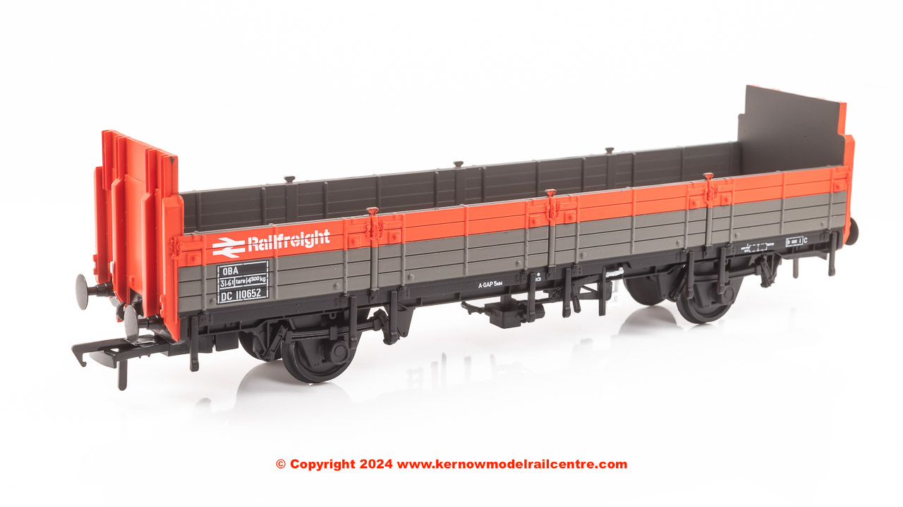 38-041D Bachmann BR OBA Open Wagon High Ends BR Railfreight