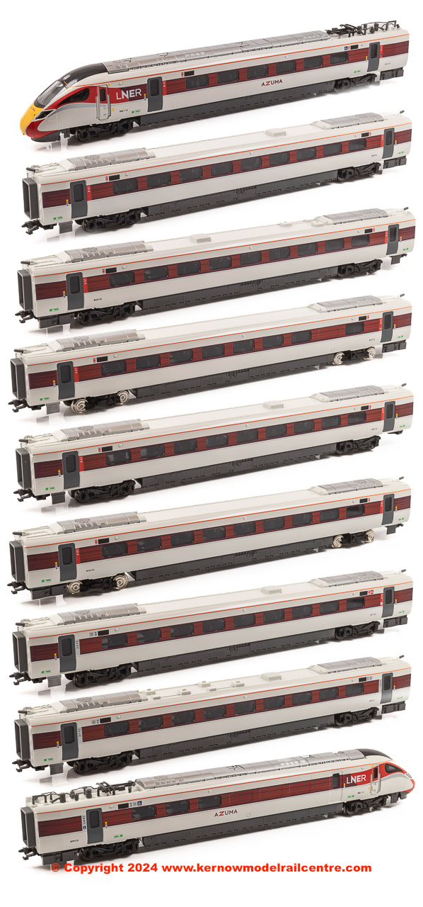 10-1675D Kato Class 800/1 Azuma 9 Car Unit 800 113 LNER