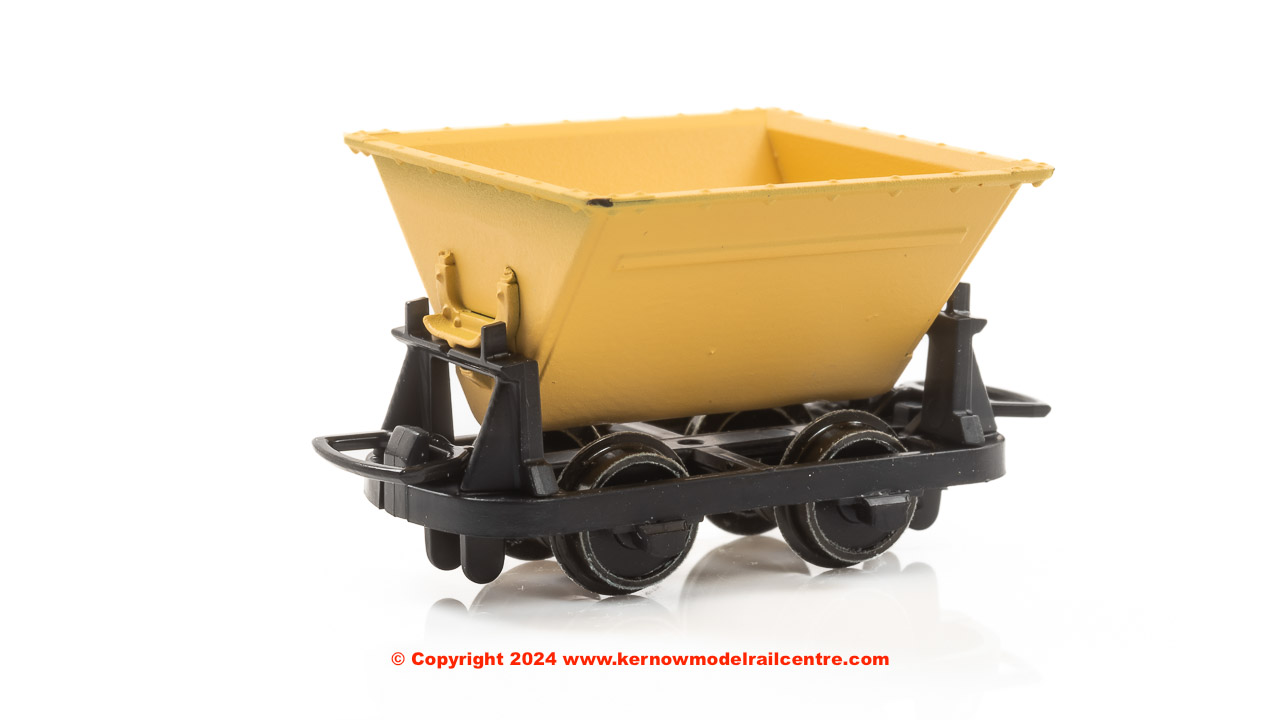 GR332 Peco Hudson V Skip Wagons - Yellow
