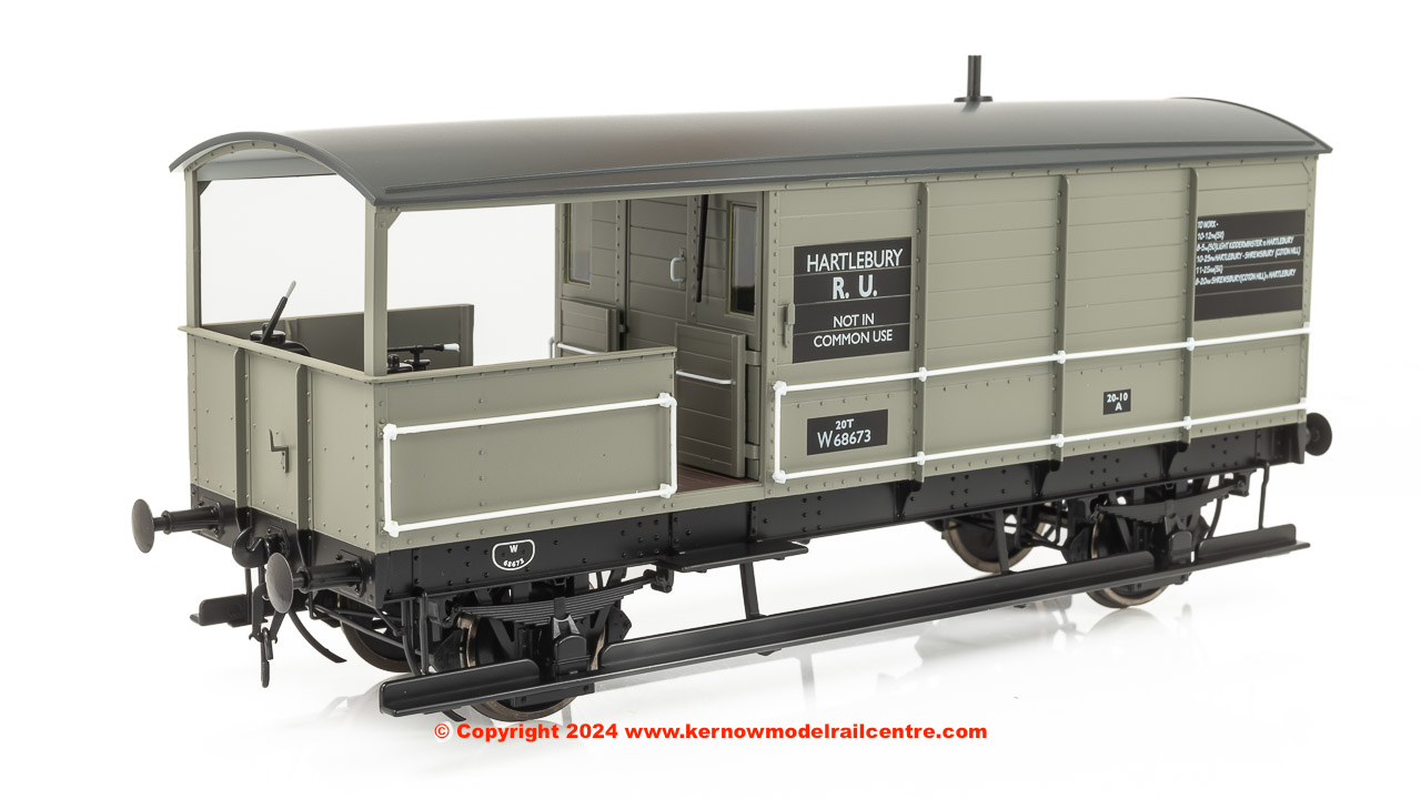 7F-300-006 Dapol GWR Diagram AA20 Toad Brake Van - W68673 - BR G