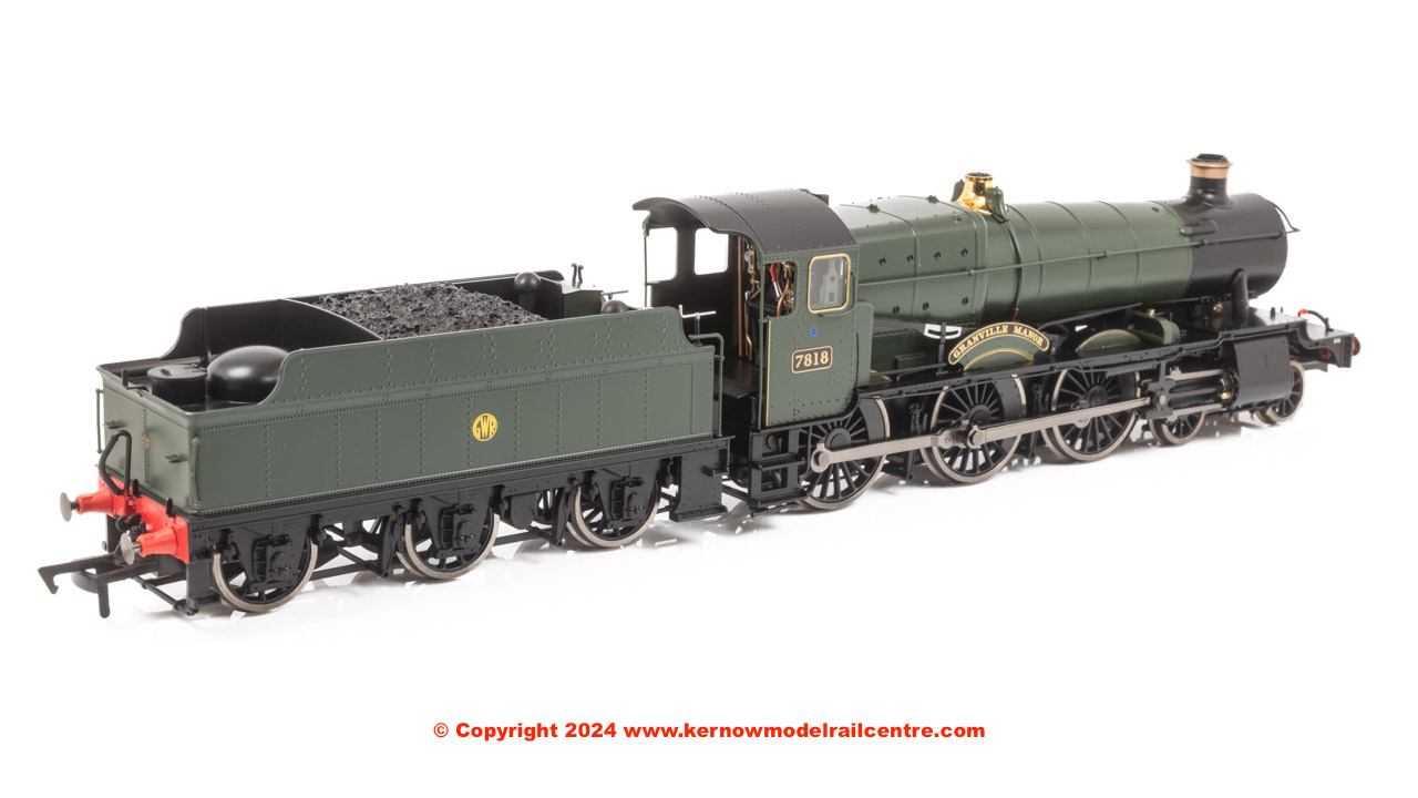4S-001-009S Dapol 78xx Manor Steam Loco - 7818 Granville Manor