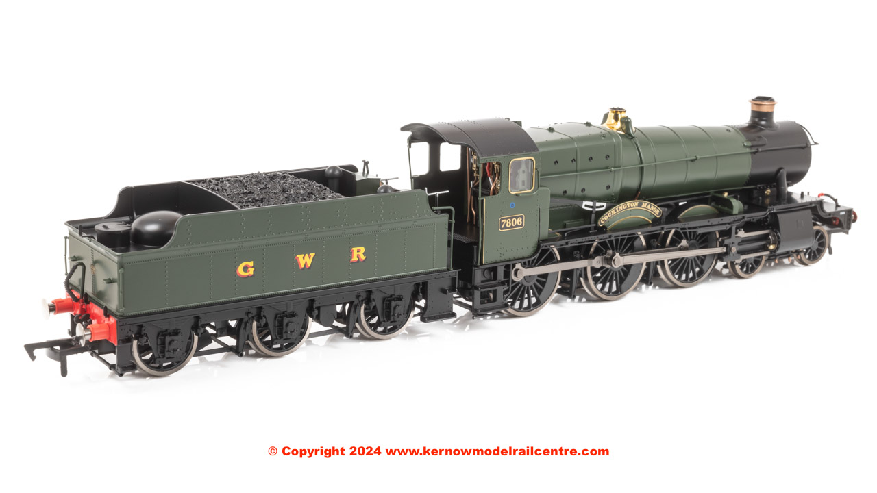 4S-001-010D Dapol 78xx Manor Steam Loco - 7806 Cockington Manor