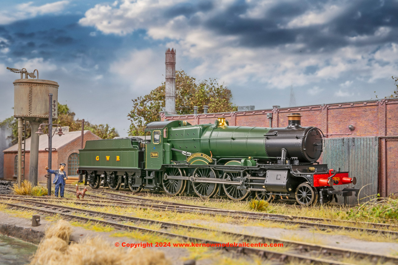 4S-001-010 Dapol 78xx Manor Steam Loco - 7806 Cockington Manor