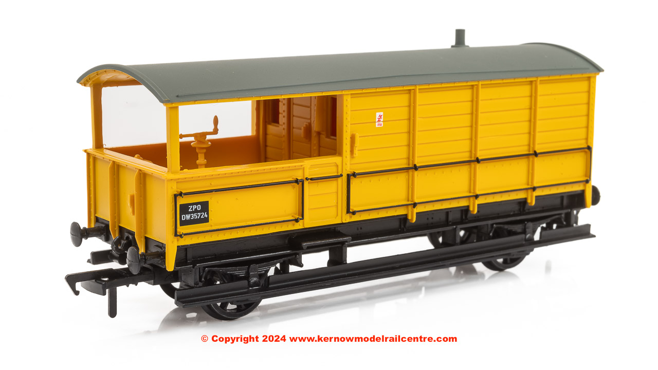 33-311A Bachmann GWR 20T 'Toad' Brake Van BR Departmental Yellow