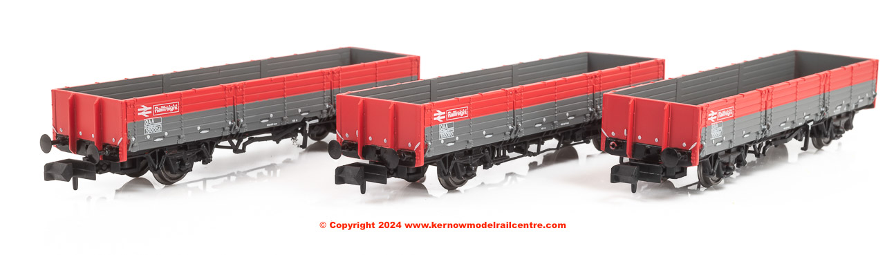 956003 WSL Rapido OAA Triple Pack - Railfreight Red and Grey