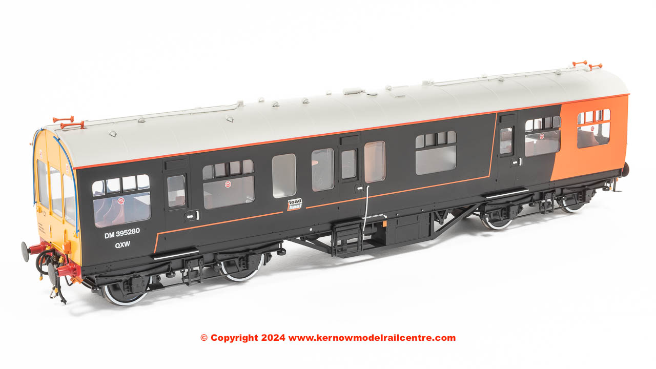 9108 Heljan LMS Inspection Saloon - Loadhaul black/orange