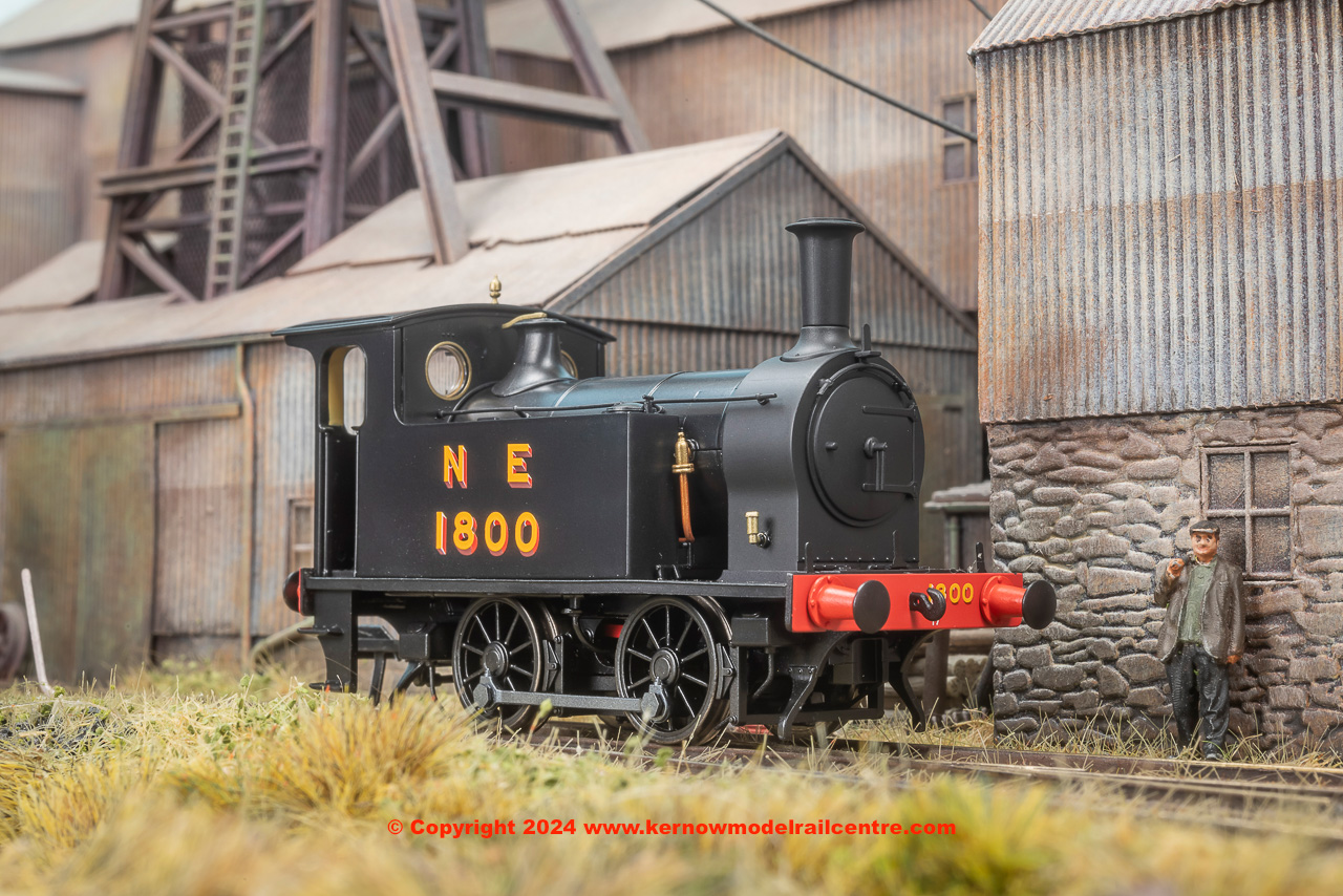 932005 WSL Rapido LNER Y7 Steam Loco No.1800 NE Wartime Livery