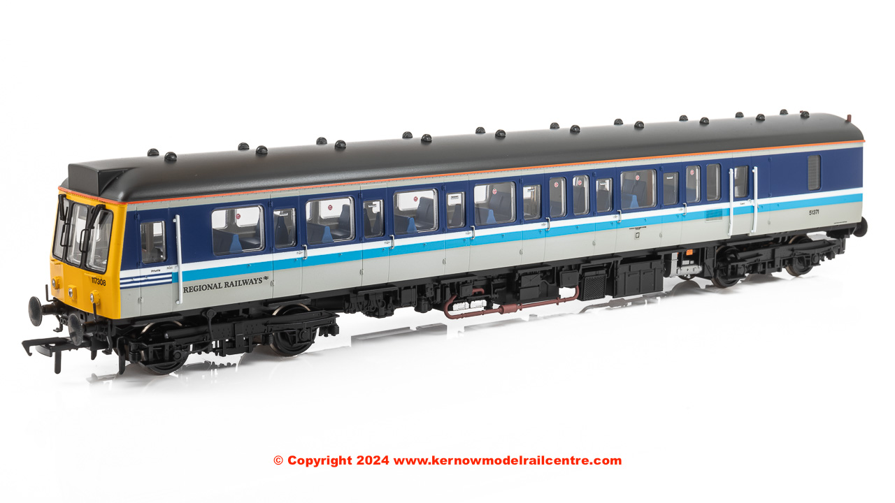 35-505SF Bachmann Class 117 3-Car DMU 117308 Regional Railways