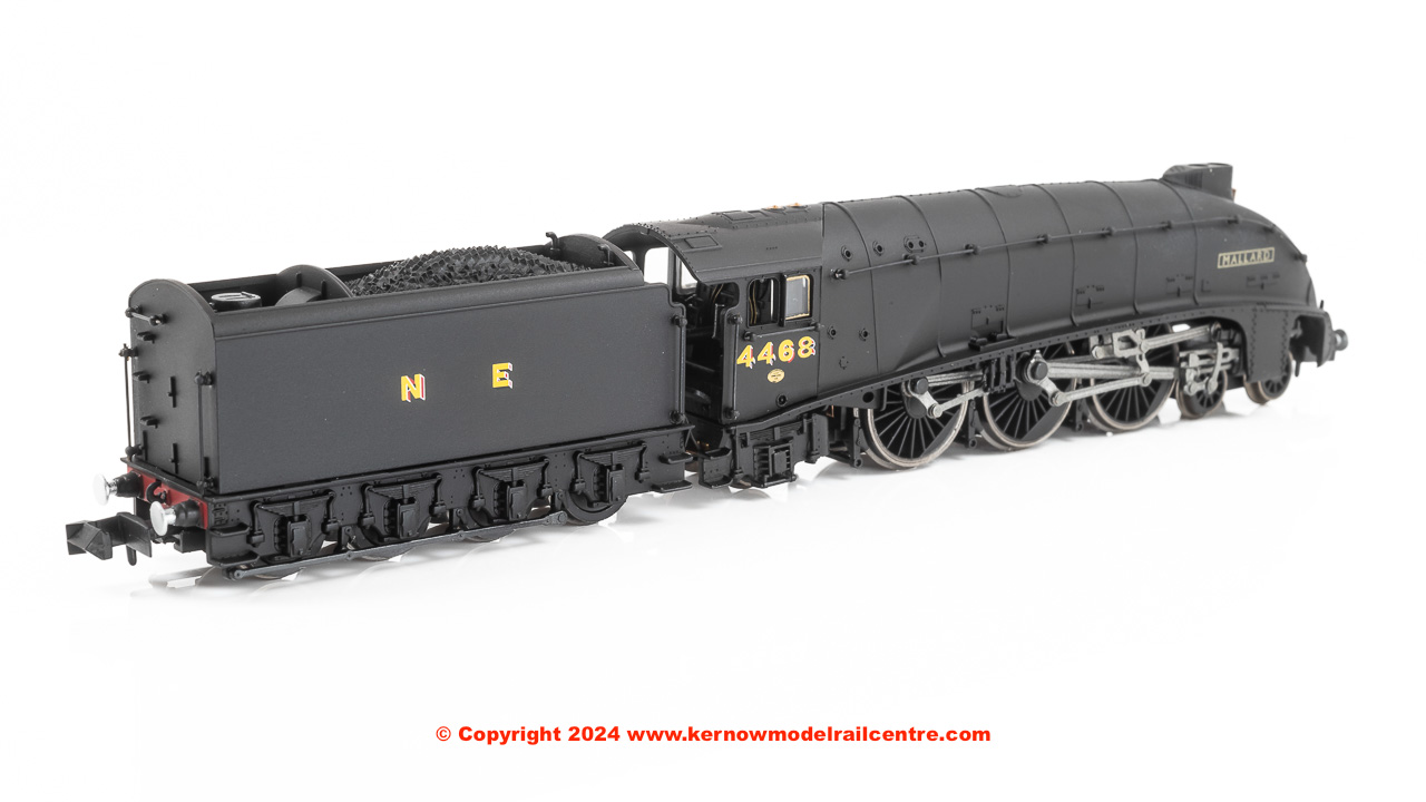 2S-008-020D Dapol A4 Mallard 4468 NE Wartime Black DCC Fitted