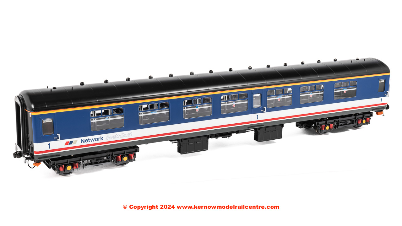 2432 Heljan Mk2 Corridor First FK Coach - NSE Dark Blue