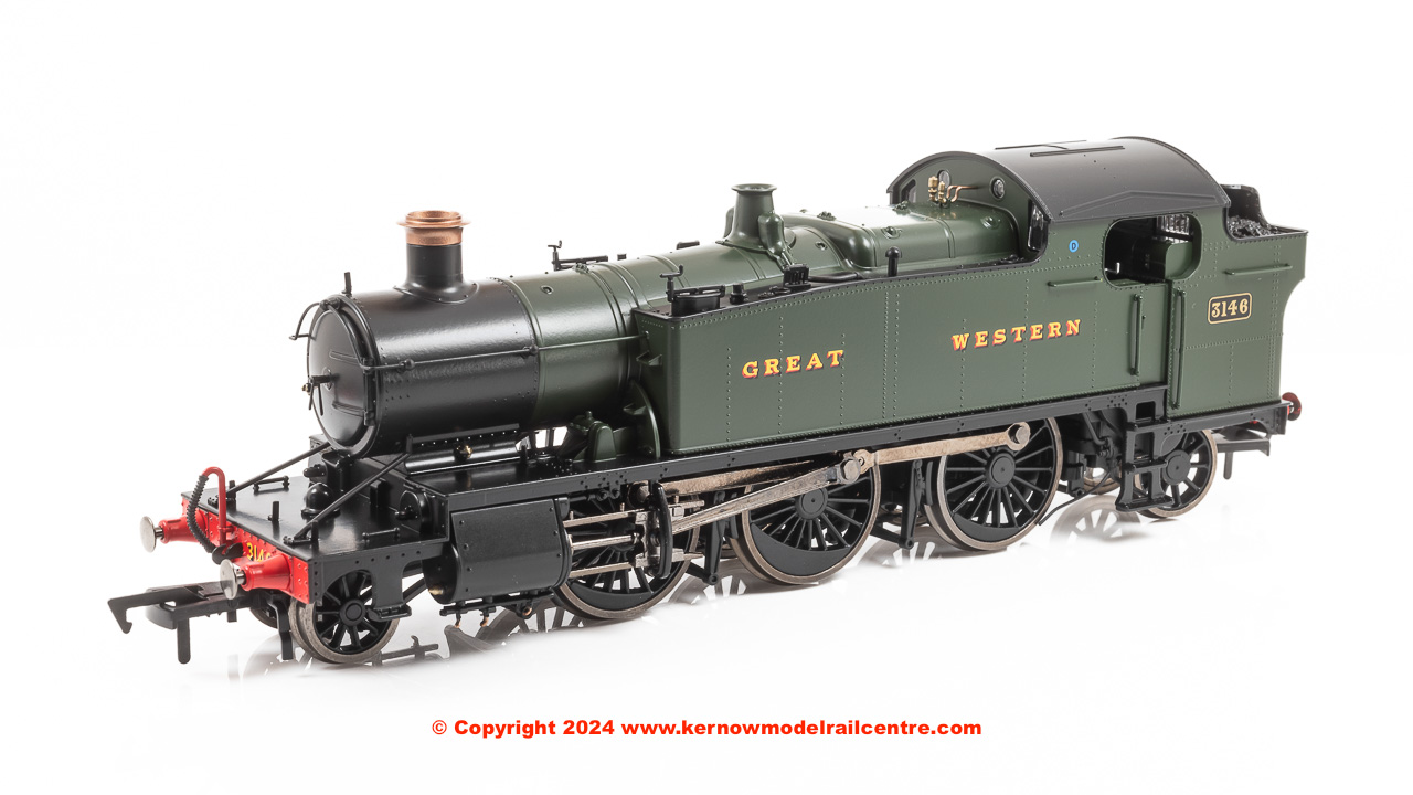 4S-041-008 Dapol Large Prairie 3146 GWR Green Great Western