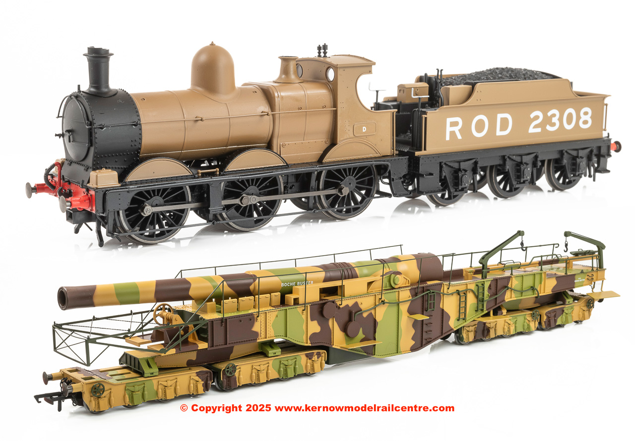 OR76BOOM04 Oxford Rail Dean Goods ROD WW1 Boch Buster Train Pack