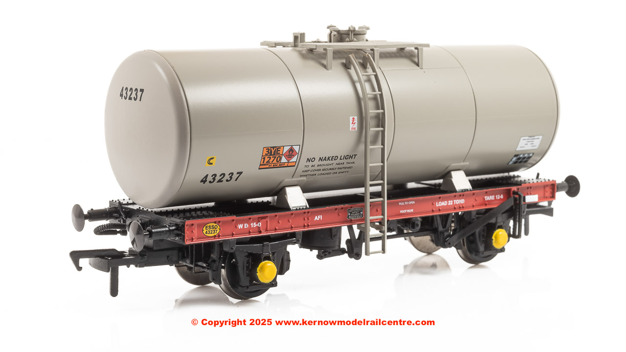 1157 Heljan 35 Ton A Tank Wagon Pack - ESSO Grey/Red