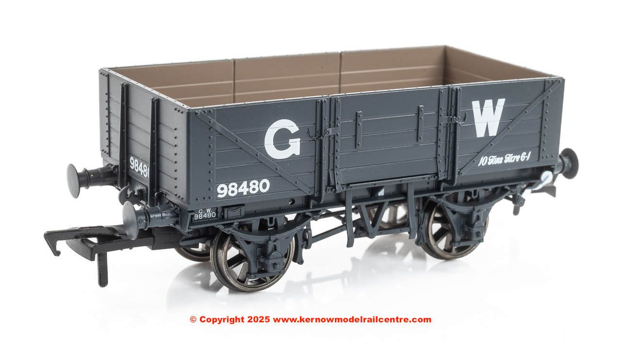971005 Rapido Diagram O18 5 Plank Open Wagon - GWR No.98480