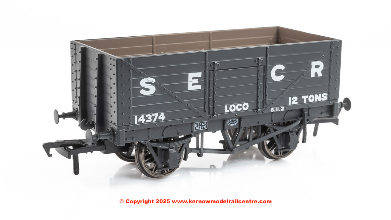 967405 Rapido SECR D1357 7 Plank Wagon SECR Loco Coal 14374
