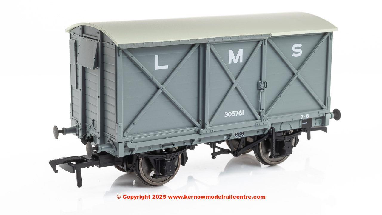 976008 WSL Rapido CR Dia.67 10t Van - LMS (pre-36) No.305761