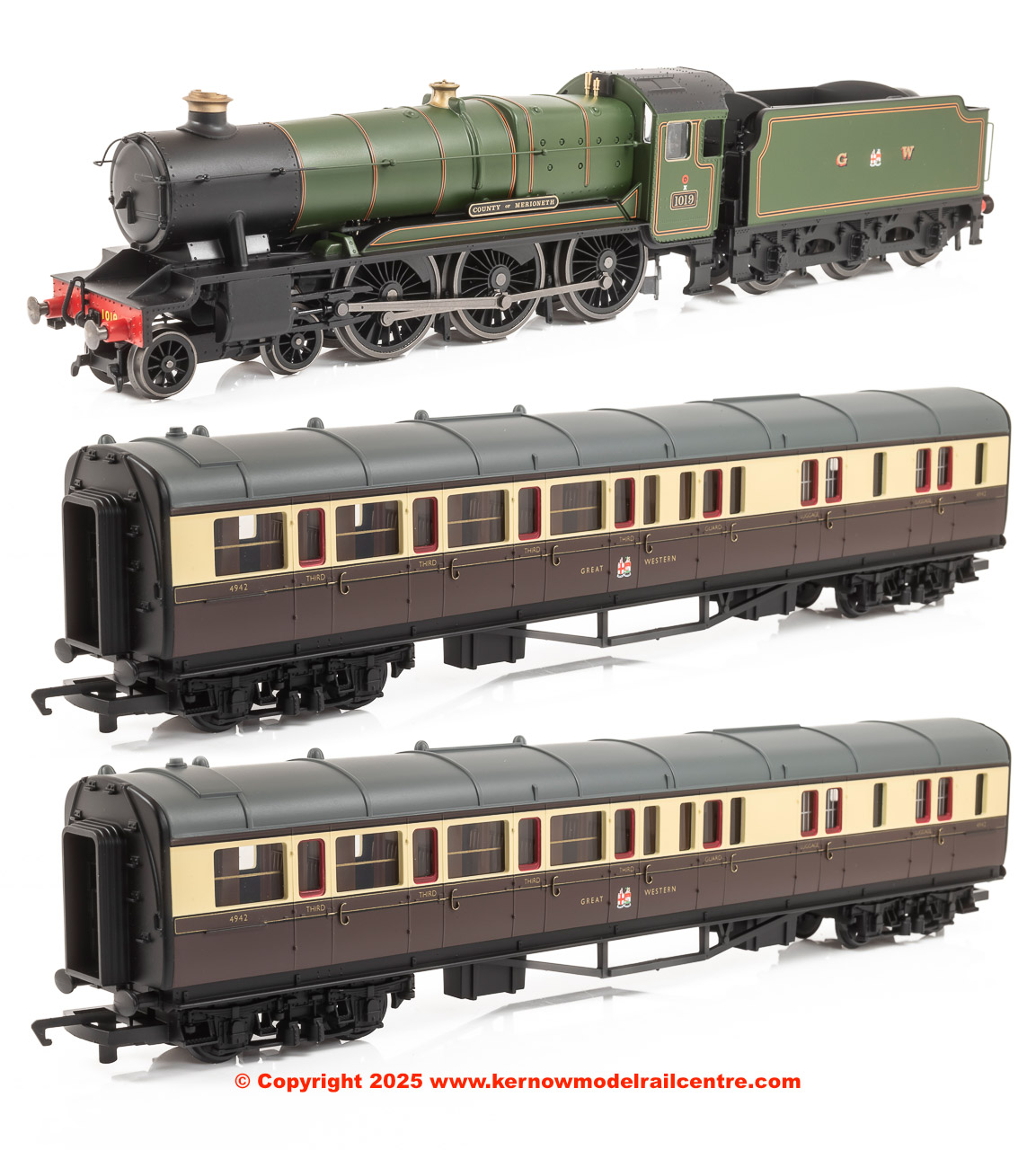 R30376 Hornby Railroad GWR County of Merioneth Train Pack