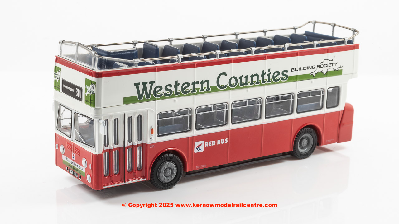 E40803 WSL EFE Road Leyland Atlantean Open Top Red Bus NBC