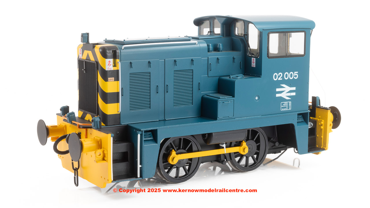 2873 Heljan Class 02 0-4-0 Diesel Locomotive number 02 005