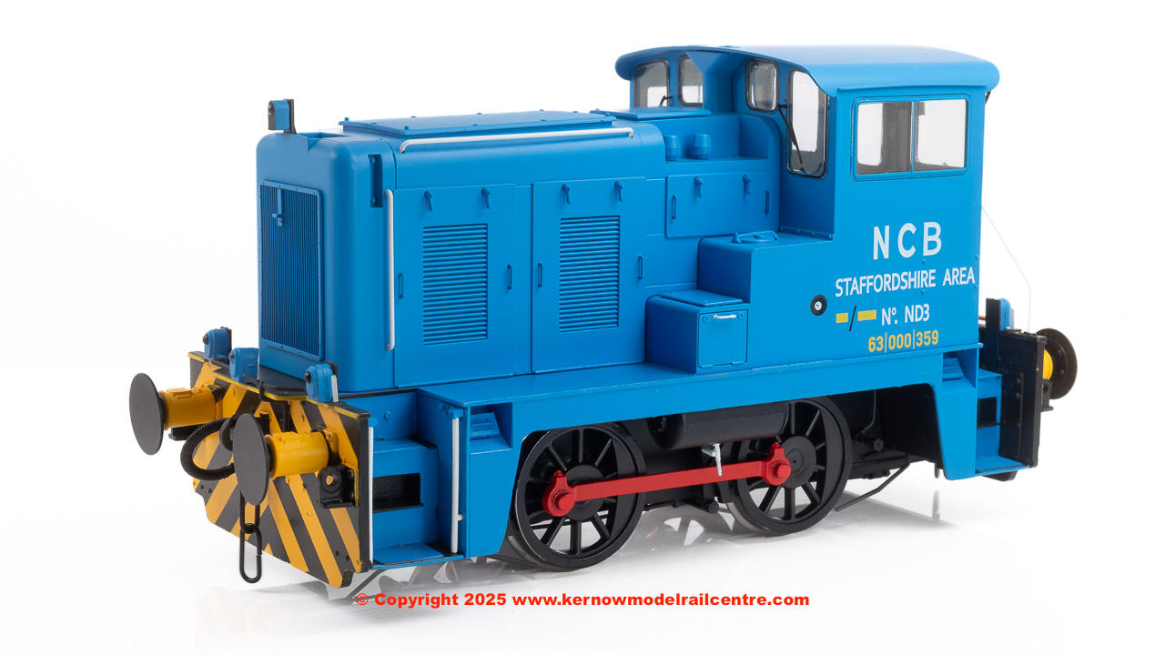 2876 Heljan Class 02 0-4-0 Diesel Locomotive ex D2862 NCB ND3