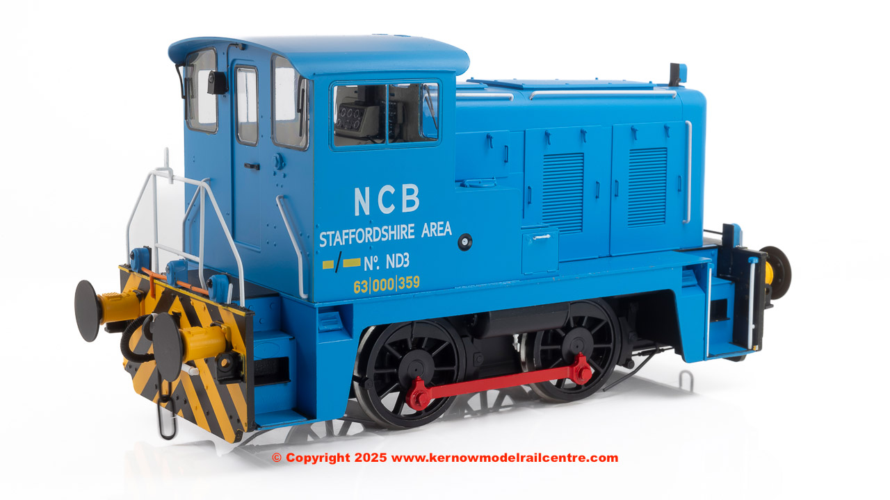 2876 Heljan Class 02 0-4-0 Diesel Locomotive ex D2862 NCB ND3
