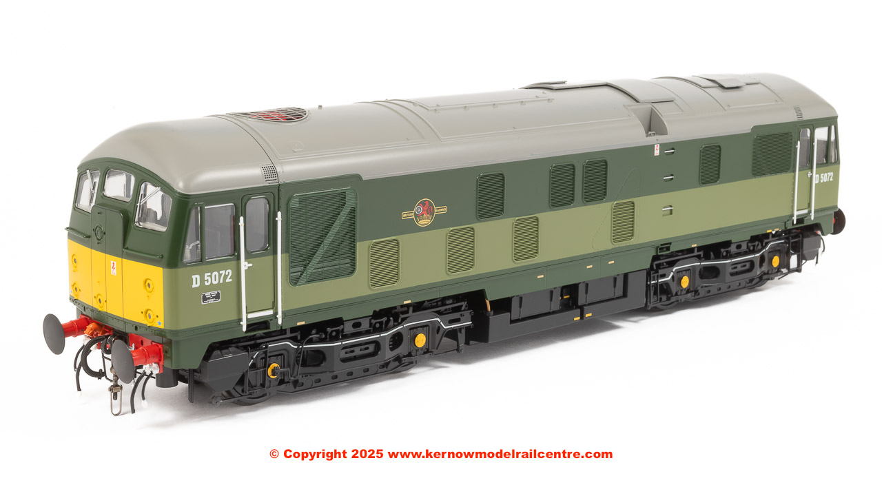 2452 Heljan Class 24/0 Diesel Loco - D5072 - BR TT Green