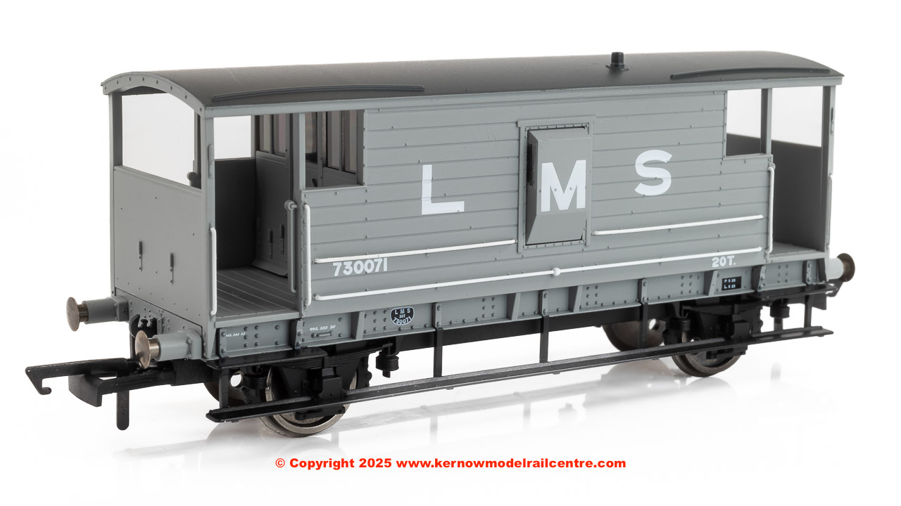 R60285 Hornby 20 Ton Diag1919 LMS Brake Van number 730071 - LMS