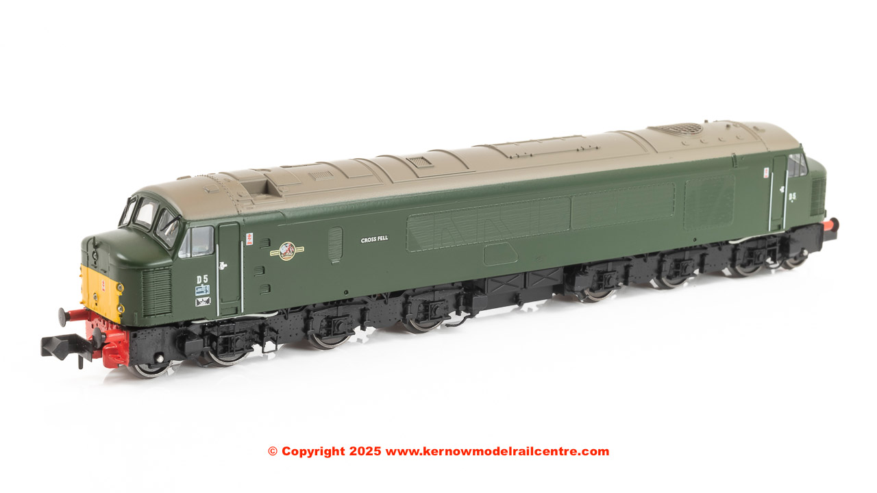 948504 WSL Rapido Class 44 D5 Cross Fell BR Green Yellow Panel