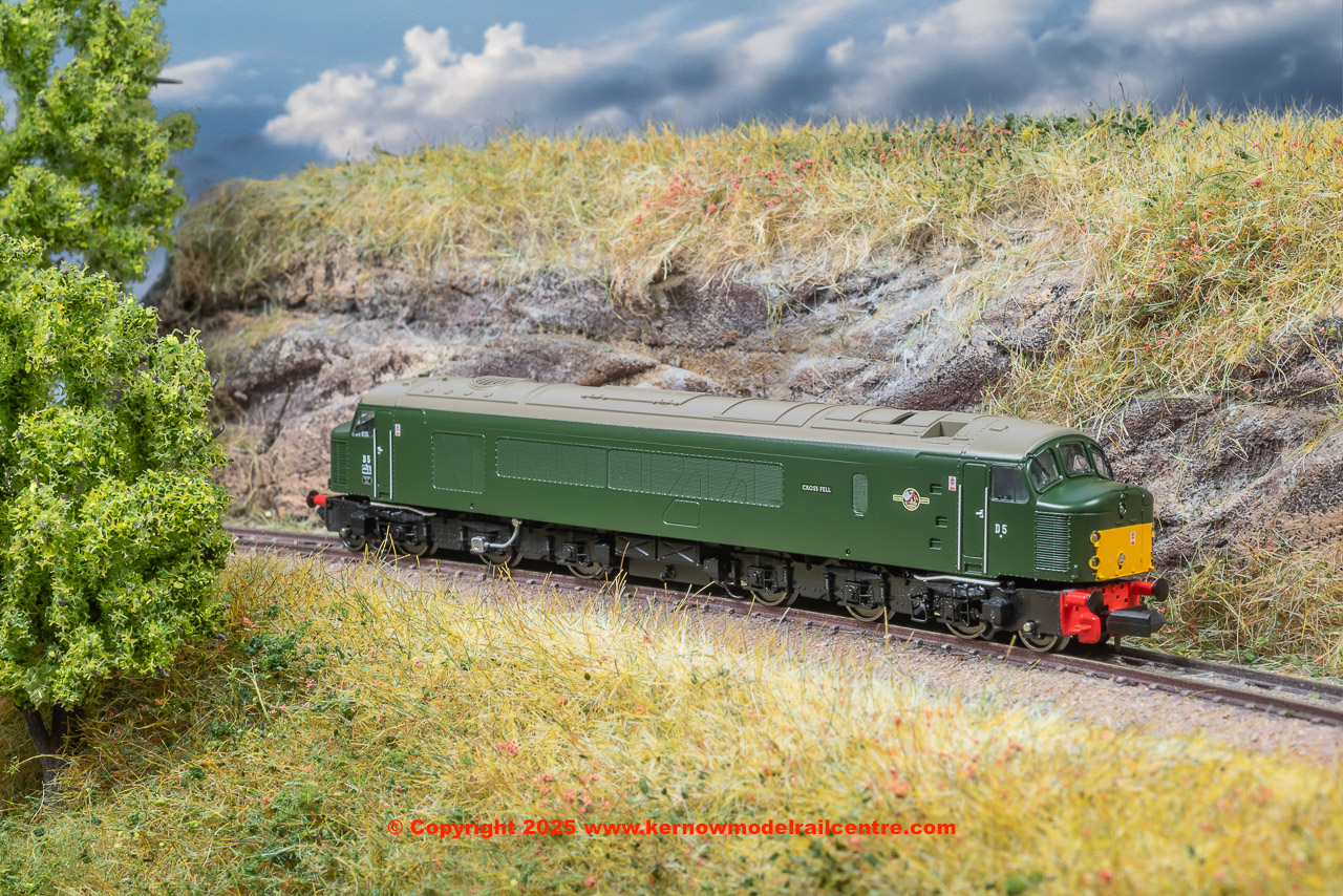 948504 WSL Rapido Class 44 D5 Cross Fell BR Green Yellow Panel