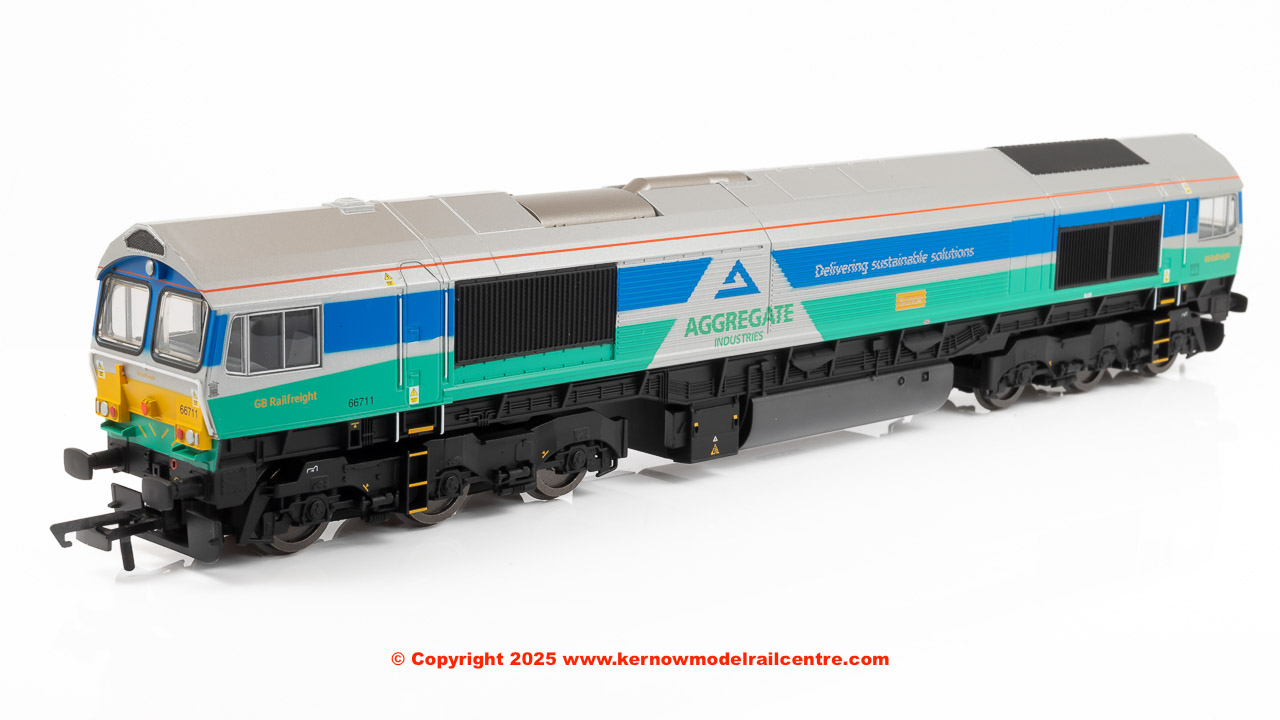 R30428TXS Hornby Railroad Plus Aggregates Class 66 Sence 66711