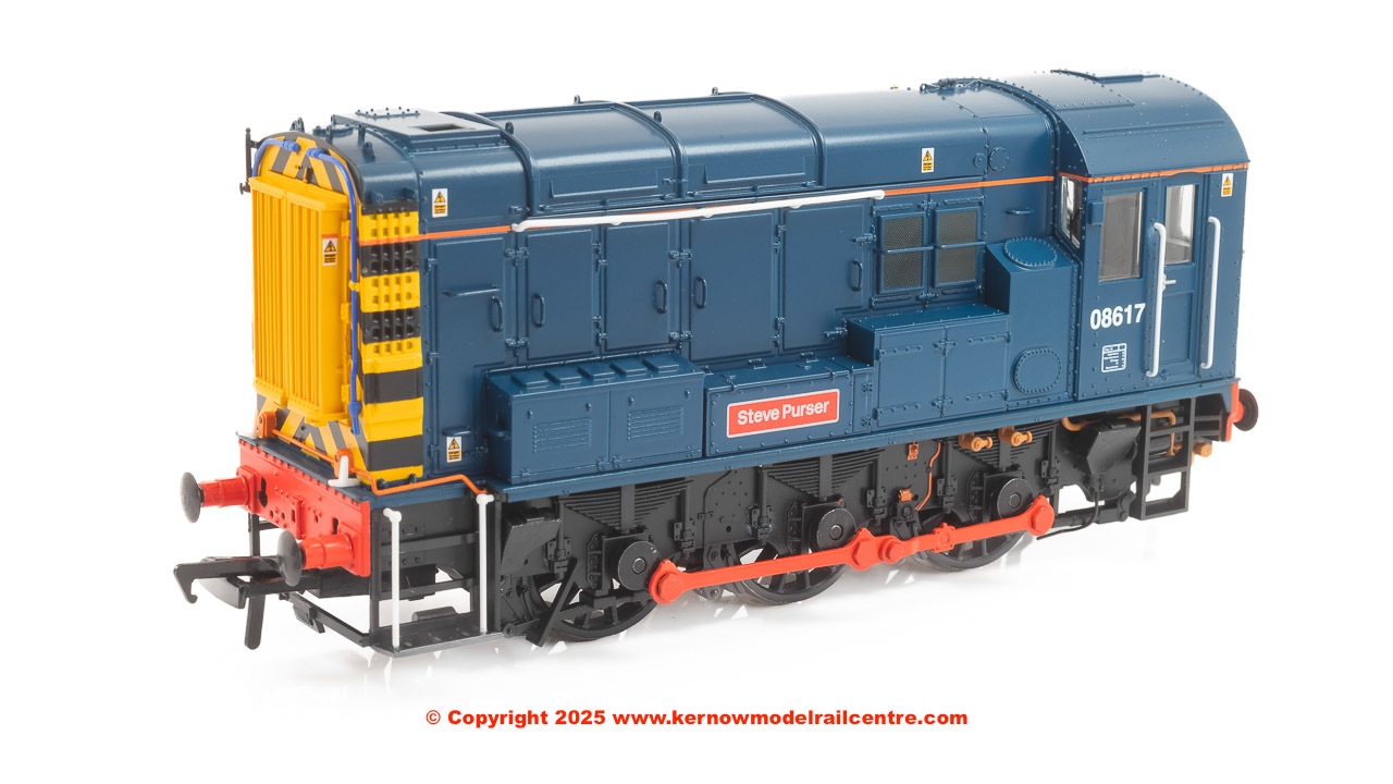 35-915SF WSL Bachmann Class 08 08617 'Steve Purser' BR Blue