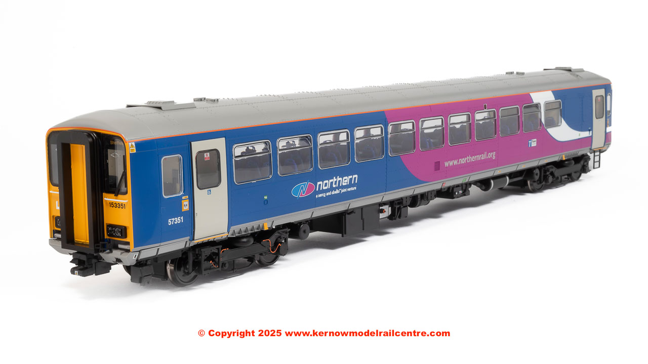 53251 WSL Heljan Class 153 Sprinter DMU 153 351 Northern Swoosh