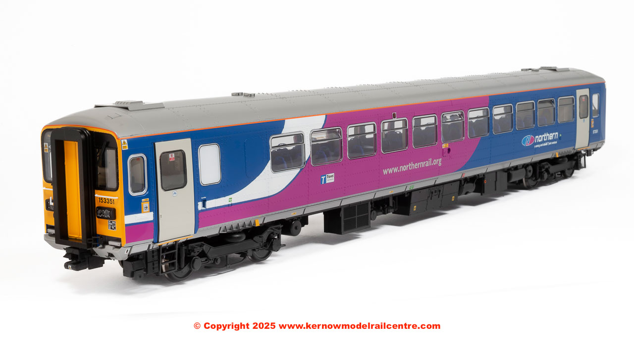 53251 WSL Heljan Class 153 Sprinter DMU 153 351 Northern Swoosh