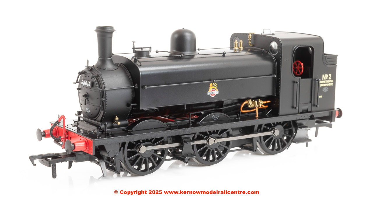 958510 WSL Rapido LNER J52/2 No.2 BR Unlined Black early emblem