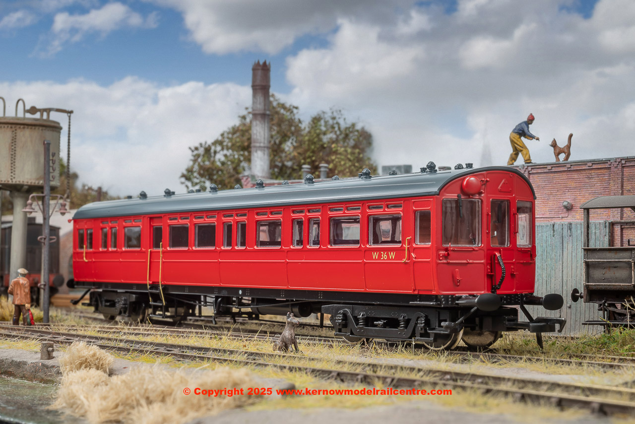 4P-004-006 Dapol GWR Autocoach W36 BR Crimson