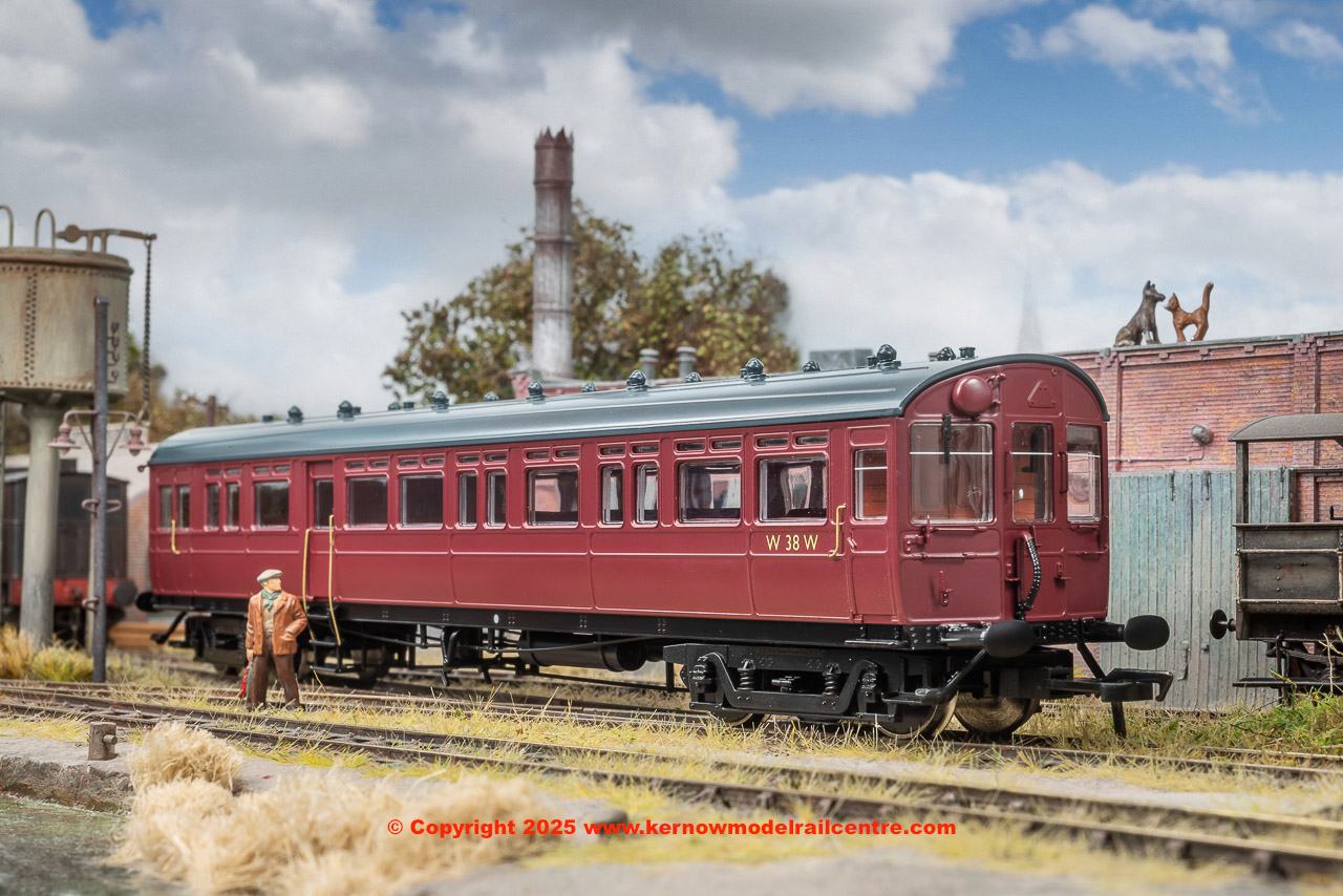 4P-004-007 Dapol GWR Autocoach W38 BR Maroon