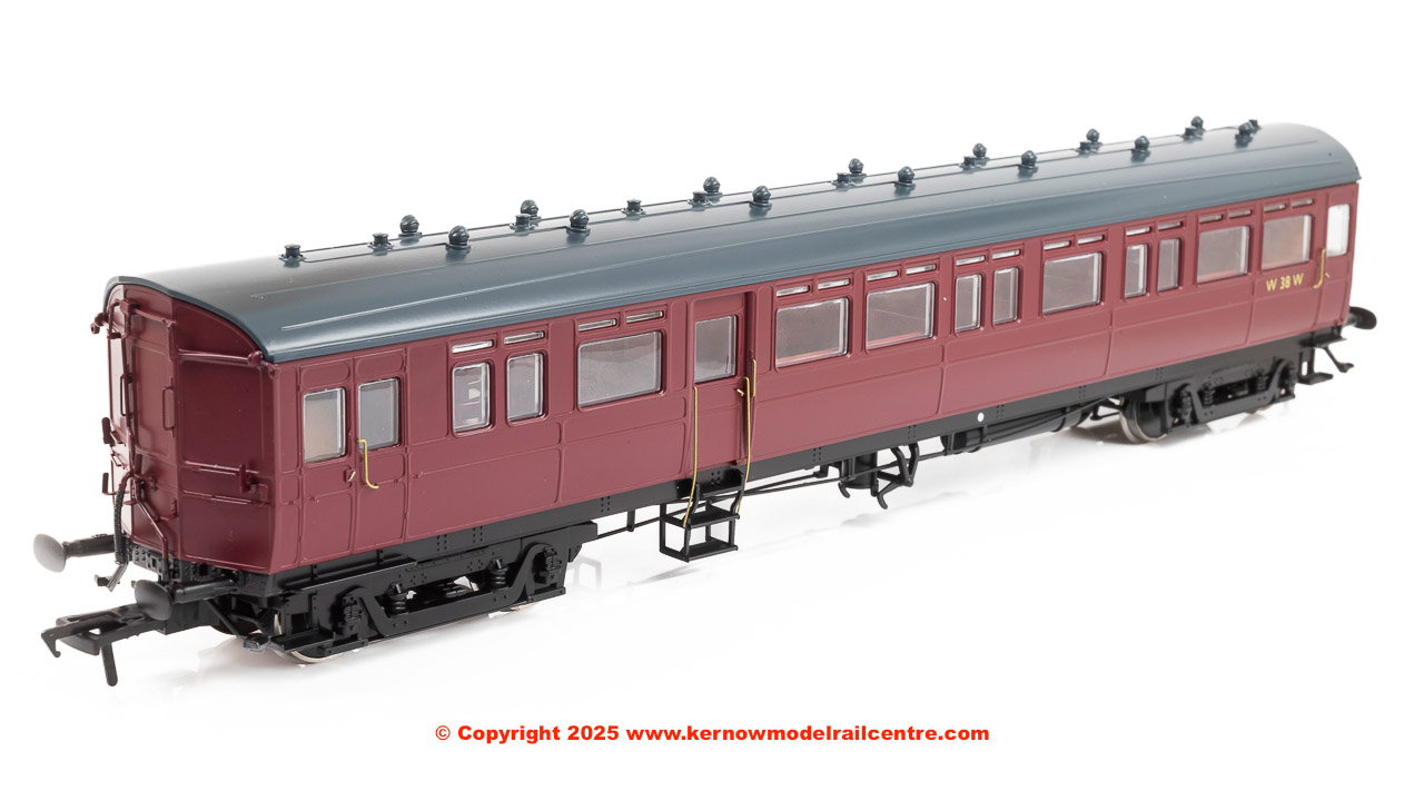 4P-004-007D Dapol GWR Autocoach W38 BR Maroon
