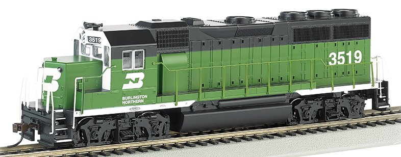 63503 Bachmann EMD GP40 Diesel Locomotive number 3519 - BN