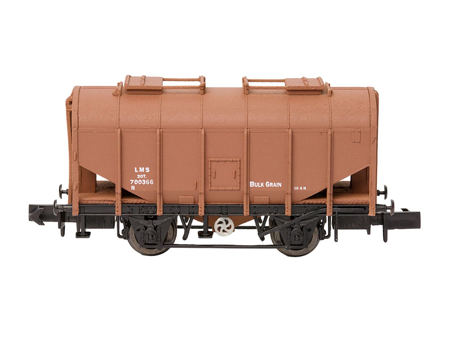 2F-036-059 Dapol Bulk Grain Hopper - LMS Bauxite - 700366