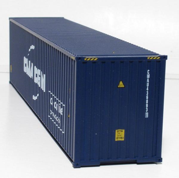 CR51 C Rail 40ft High Cube Container in CMA CGM livery
